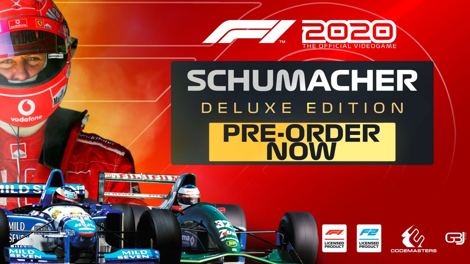 F1 2020 Deluxe Schumacher Edition redeem codes (PS4)