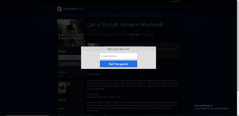 call of duty modern warfare Redeem Code PS4 – Tuxela – Technology Geeks